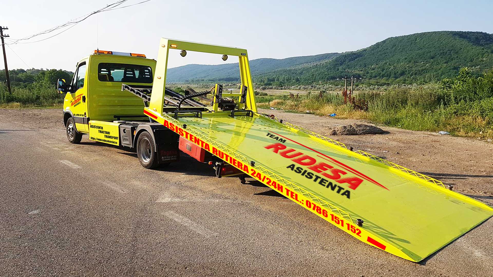 Galerie Foto Tractări Auto Rudesa - Servicii Tractări Auto Râmnicu Sărat